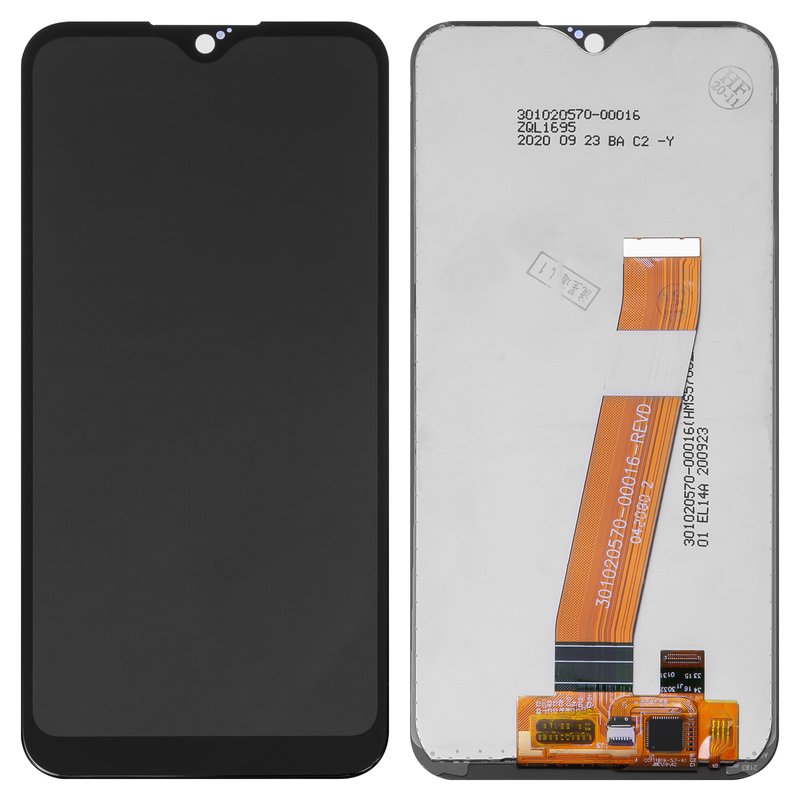 LCD compatible with Samsung A015 Galaxy A01, A015F Galaxy A01, (black ...