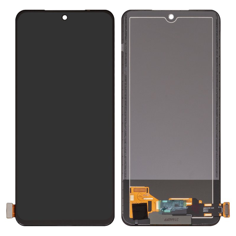 LCD compatible with Xiaomi Poco M4 Pro 4G, Redmi Note 11, Redmi Note 11S, Redmi Note 12S, (black ...